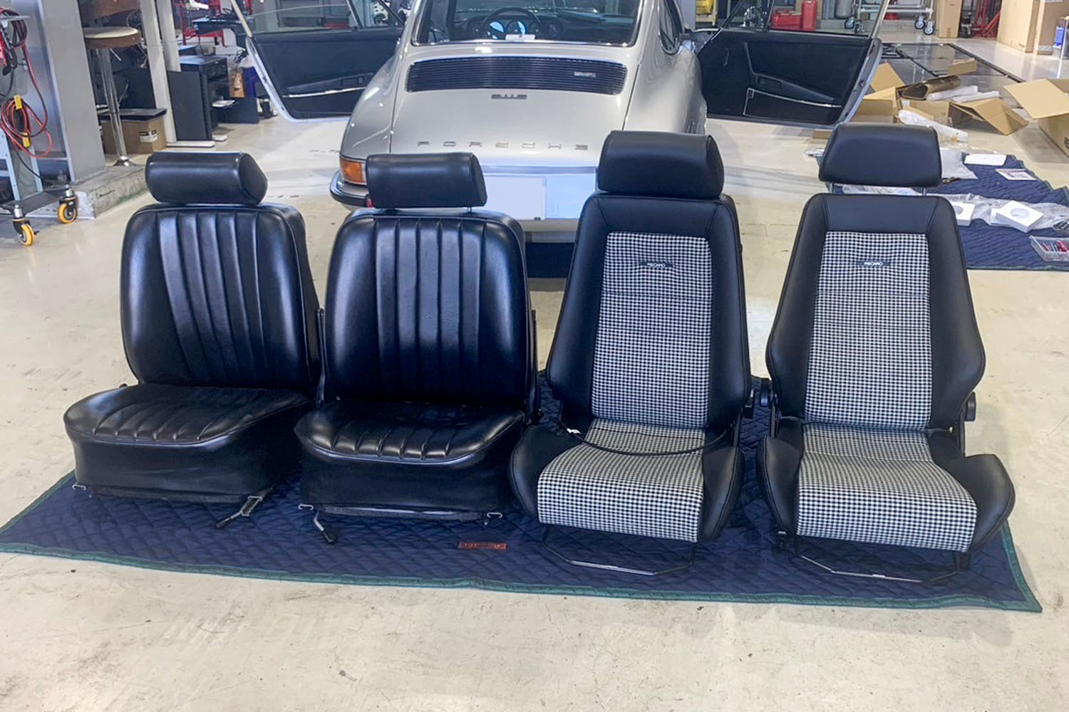 ナローポルシェ。まずはコックピットを好みの仕様に｜タイプ901 ポルシェ 911S 2.7 | ポルシェ専門店・修理販売Jスクエア